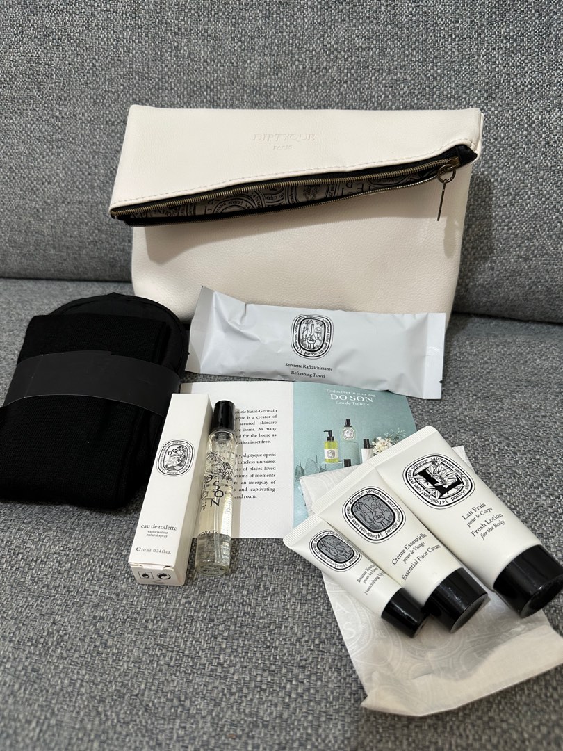 Diptyque do son edt white pouch, Beauty & Personal Care, Fragrance ...