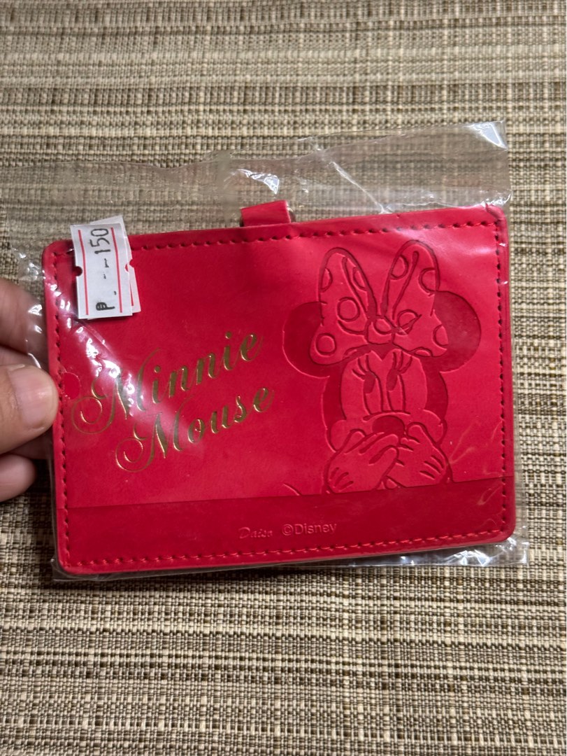 Disney Minnie Mouse IC card holder Disney Minnie Mouse ID card holder ...