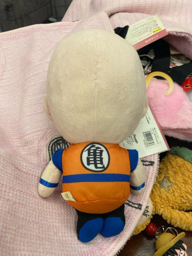 Dragon Ball Krillin Plush, Hobbies & Toys, Toys & Games on Carousell