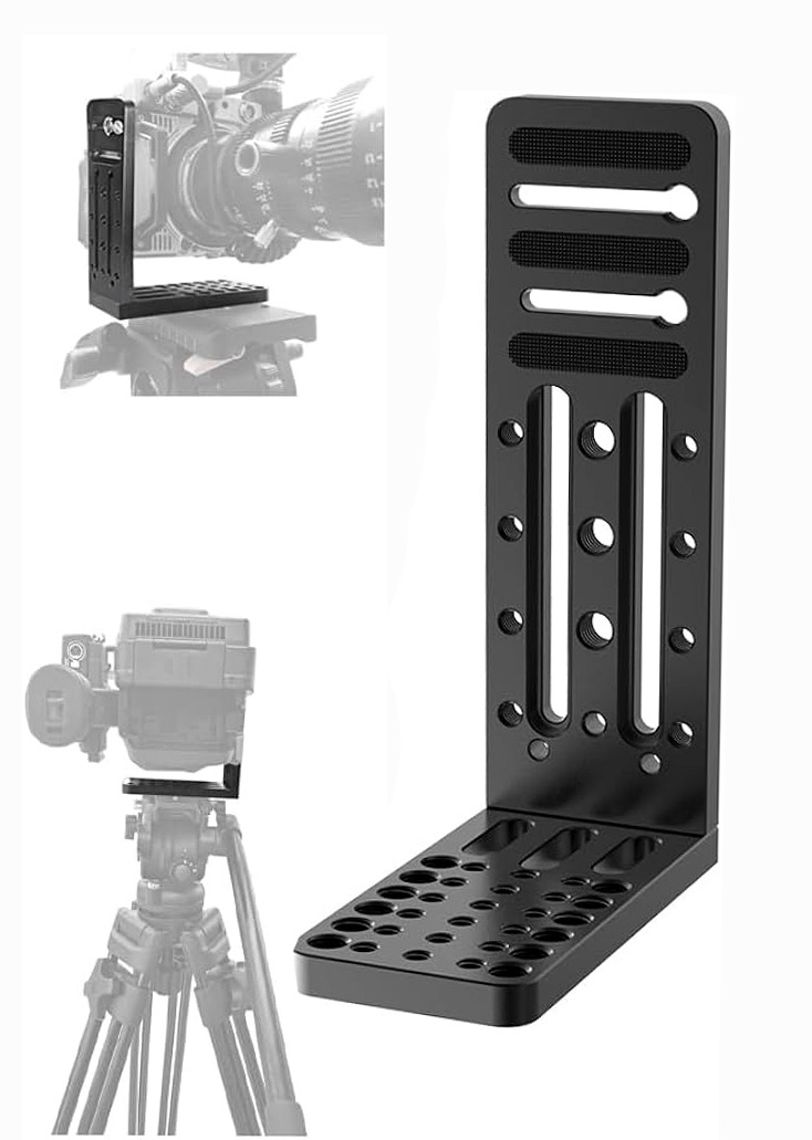 DSLR Mirrorless Camera L-Shaped L Bracket Cheese Mount plate for ...