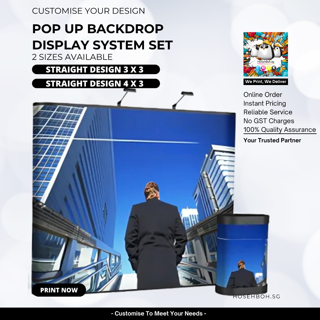[FIRE SALE] Limited Set | Pop Up Display System | Straight | Curve ...