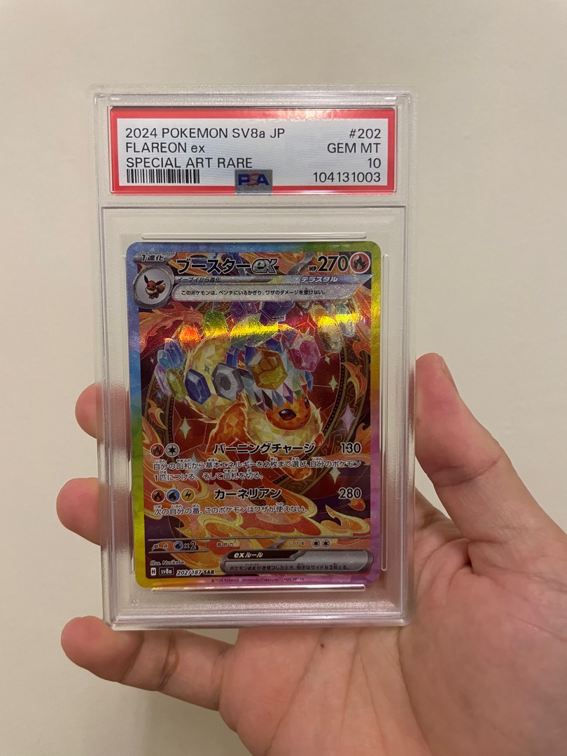 Flareon SAR PSA10, Hobbies & Toys, Toys & Games on Carousell