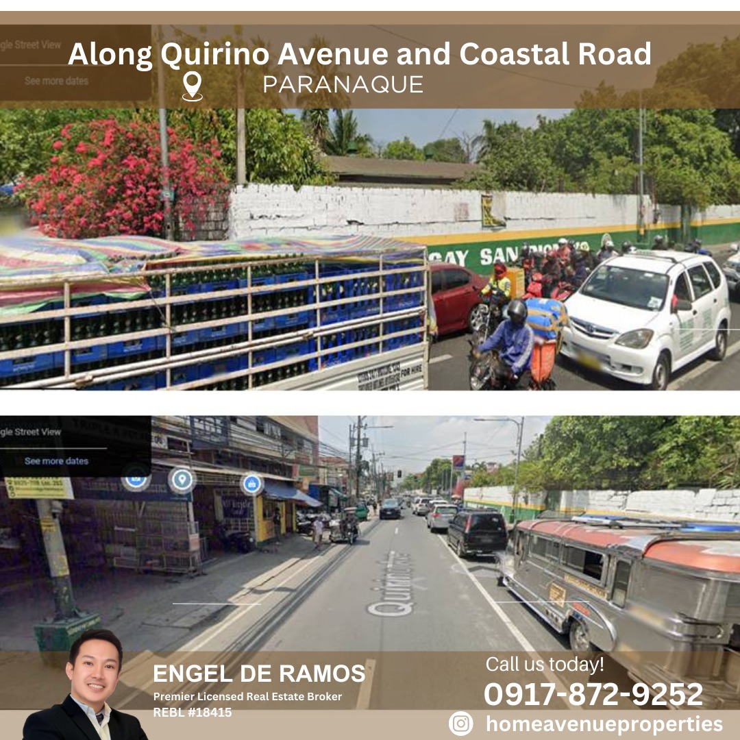 FOR SALE | Vacant lot along Quirino Avenue and Coastal Road, Paranaque ...