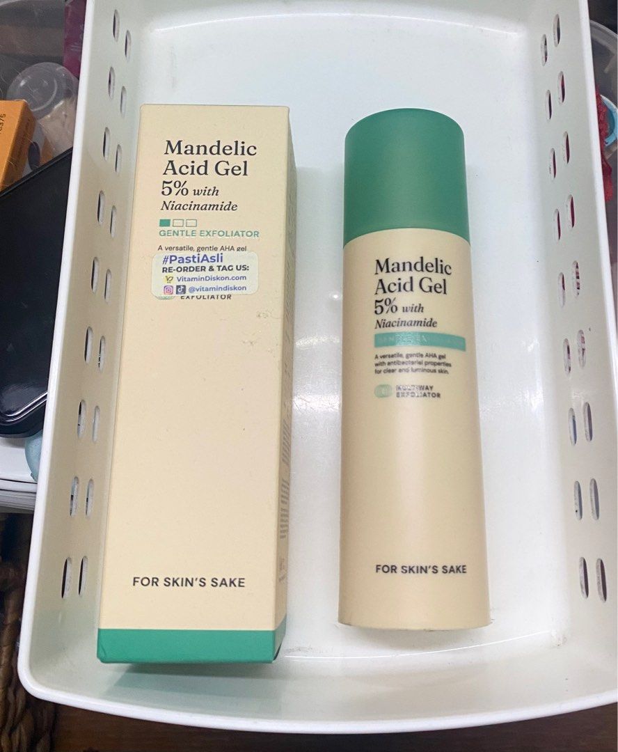 FSS For Skins Sake Mandelic Acid Gel Niacinamide Serum Toner Exfoliasi ...