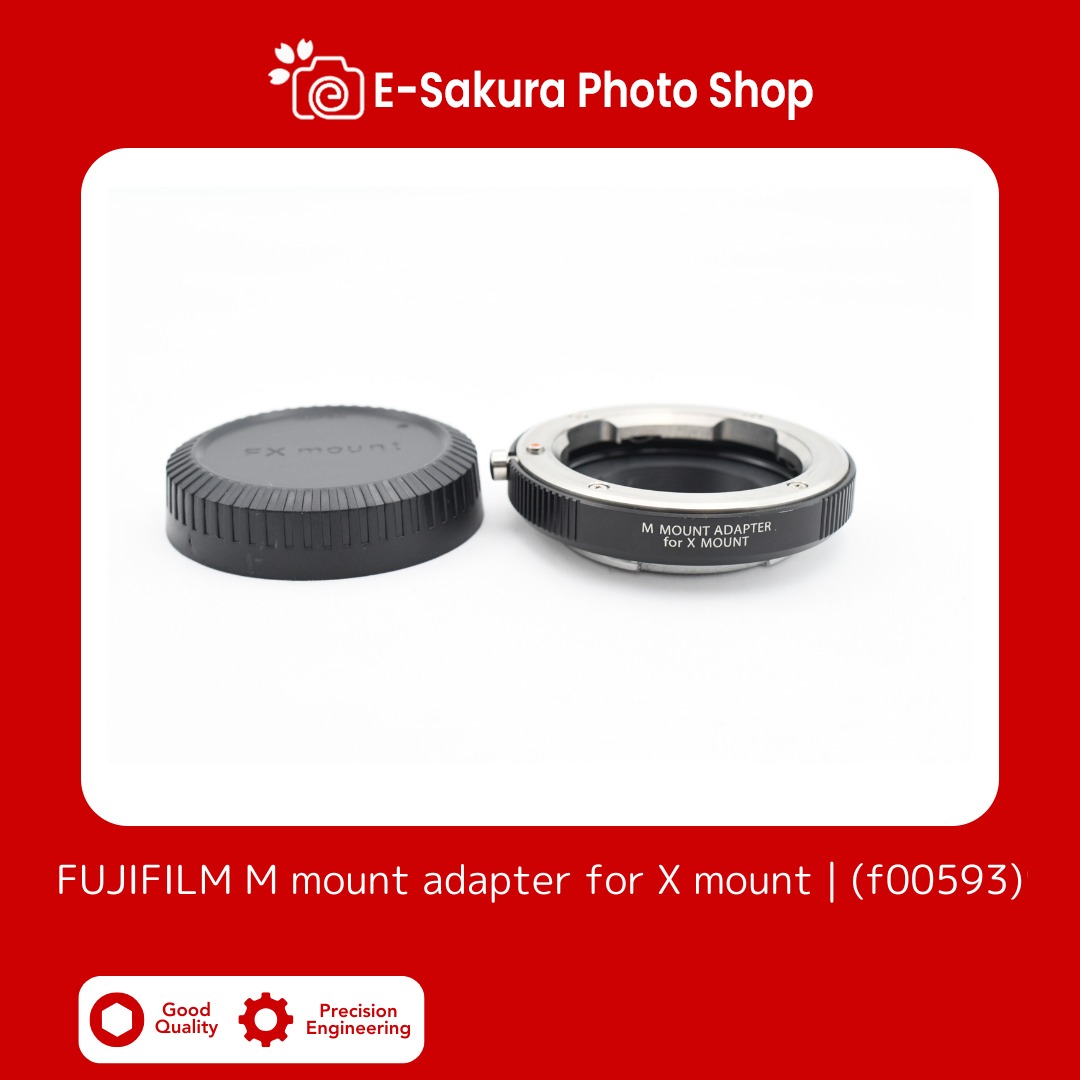 FUJIFILM M mount adapter for X mount | (f00593), Photography, Lens ...