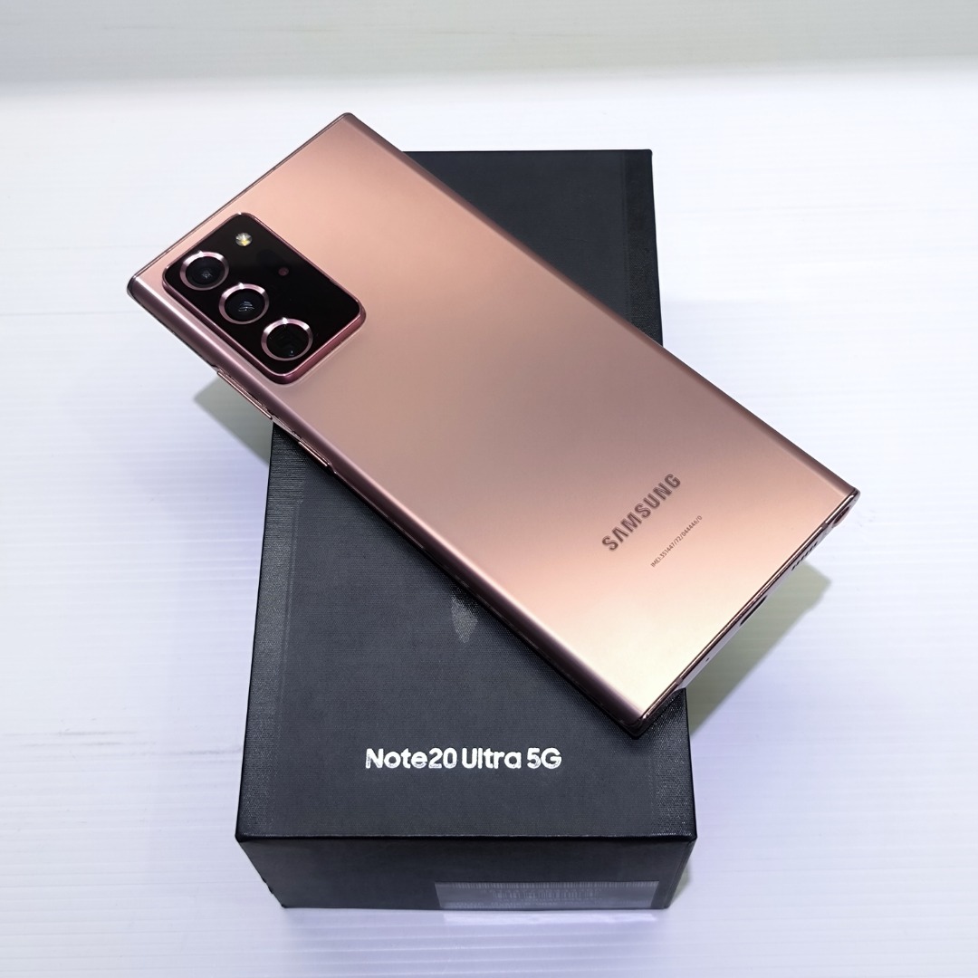 FULLSET RESMI SEIN Samsung Note 20 ULTRA Bronze 8/256GB, Telepon ...