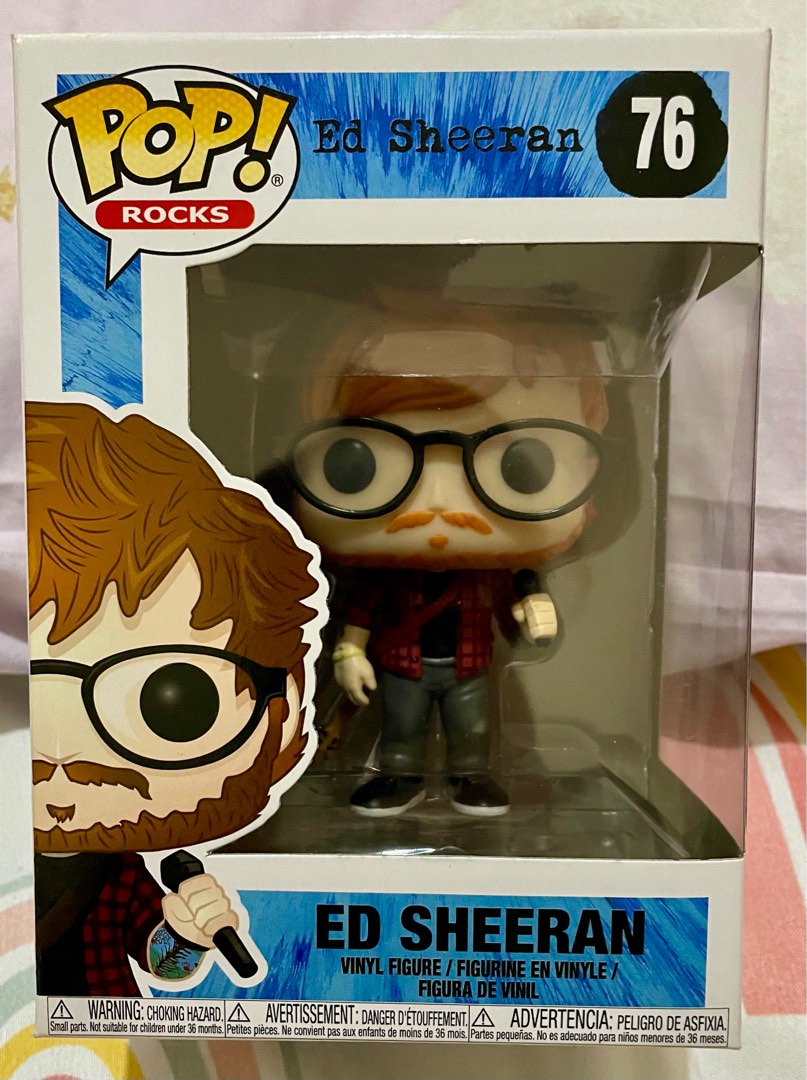 Funko pop Ed Sheeran, Hobbies & Toys, Toys & Games on Carousell