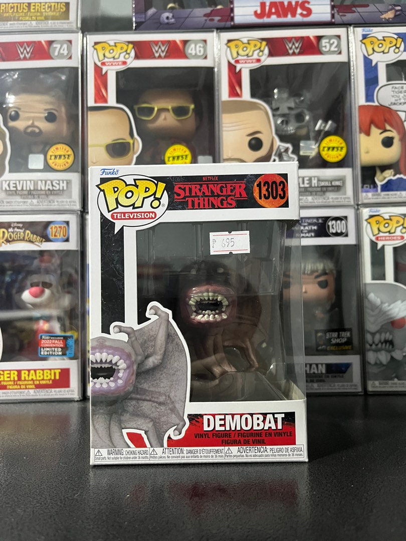 Funko Pop Television Stranger Things Demobat, Hobbies & Toys, Toys ...