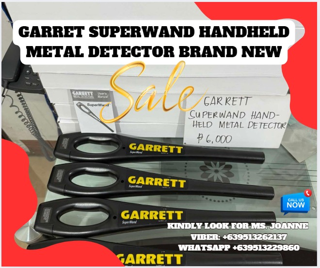 GARRET SUPERWAND HANDHELD METAL DETECTOR BRAND NEW, Everything Else ...