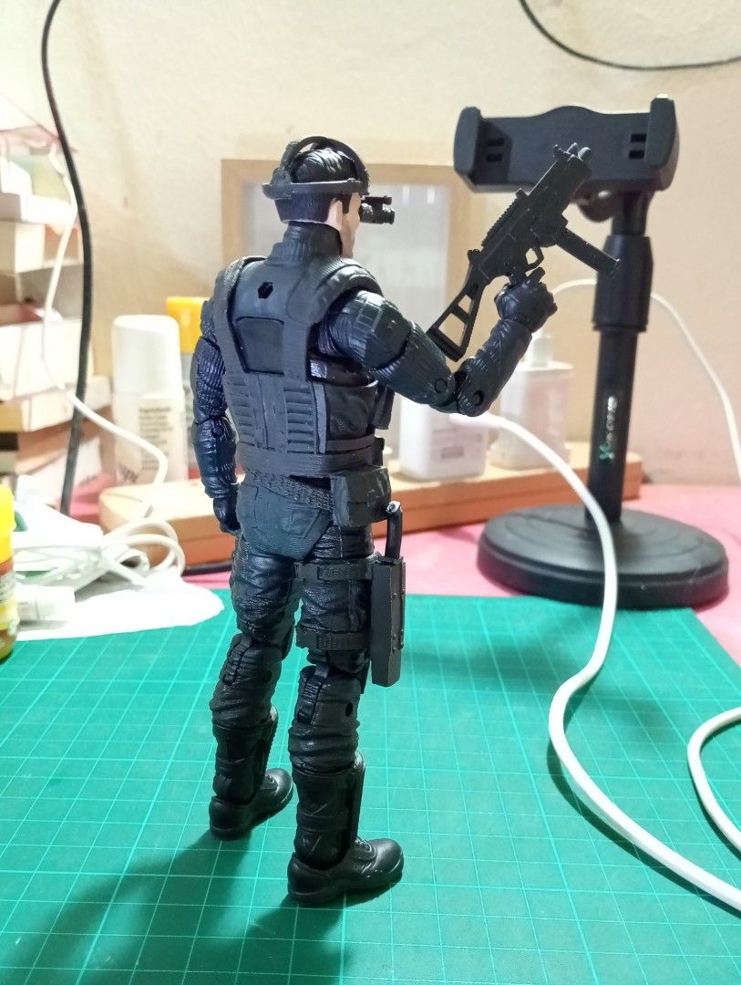 GI Joe Custom Snake Eyes Splinter Cell Sam Fischer, Hobbies & Toys ...