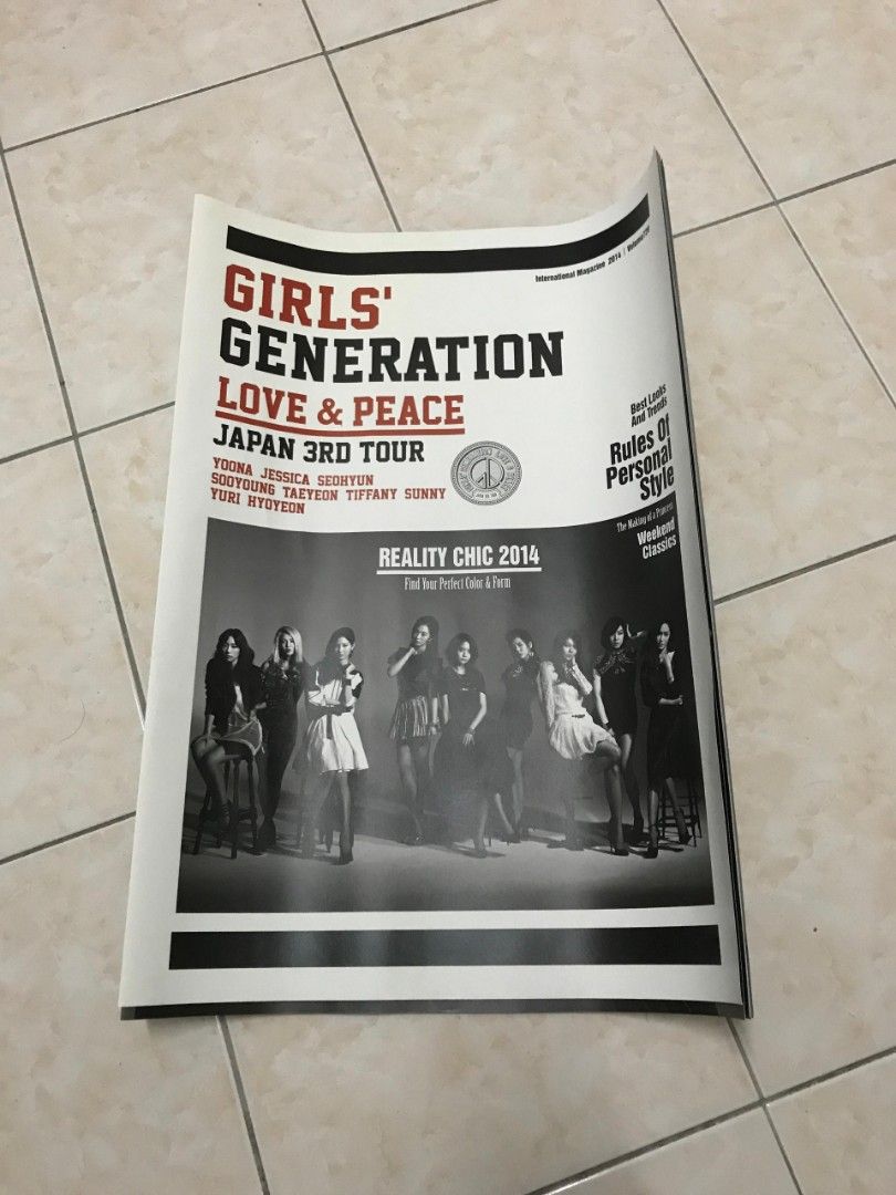 Girl's Generation Love & Peace Japan 3rd Tour, Hobbies & Toys ...