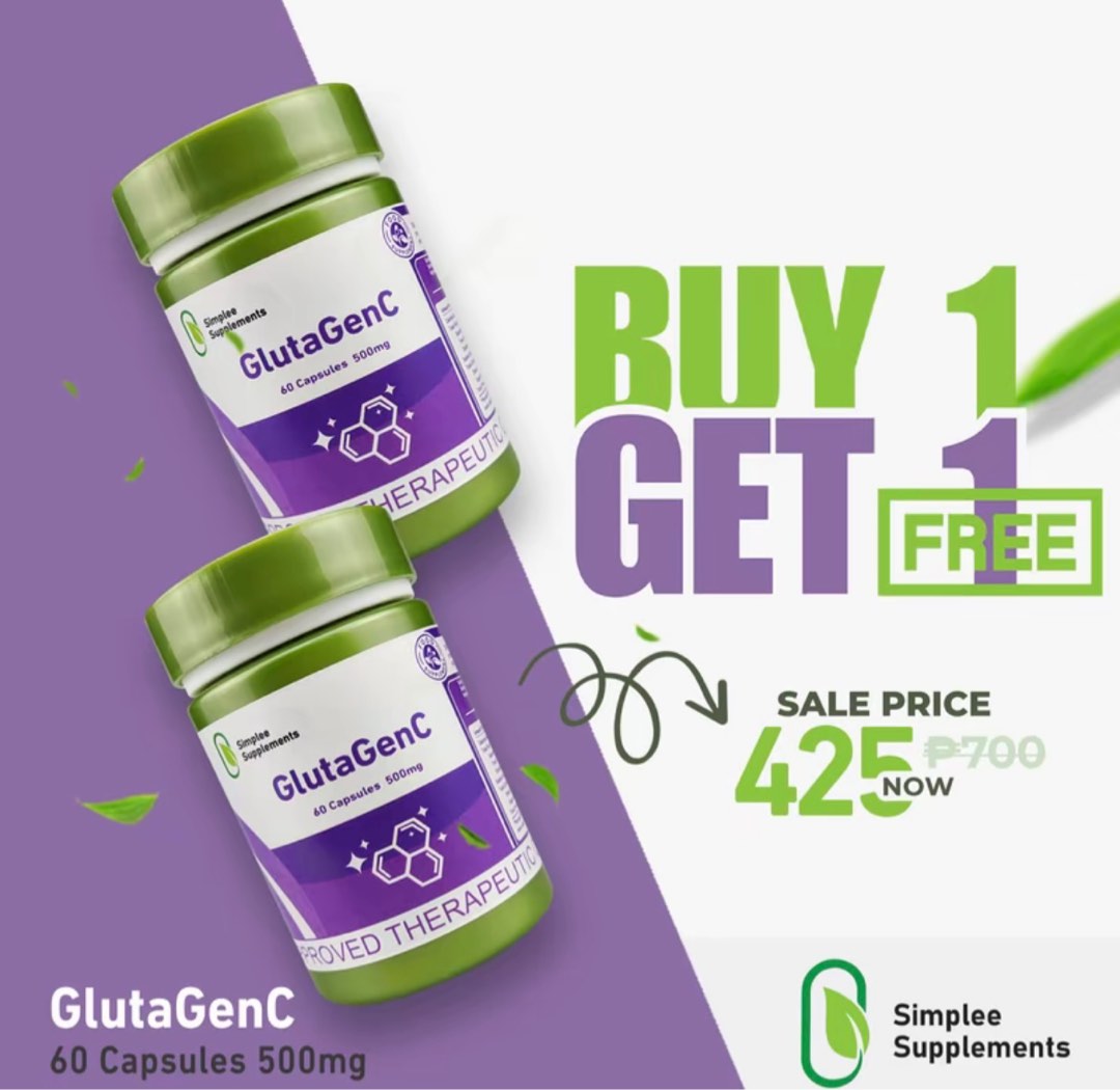 Gluta gen c, Health & Nutrition, Health Supplements, Health Food ...