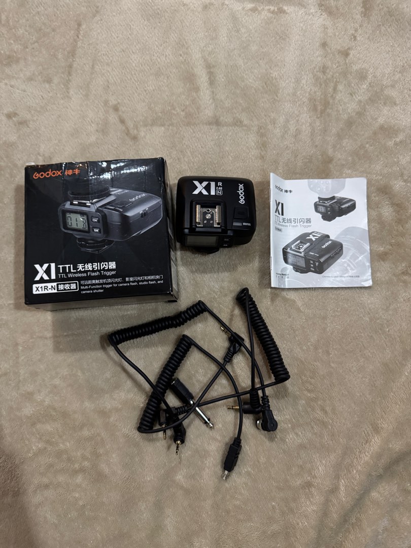Godox X1R-N 2.4G Wireless Flash Trigger Receiver for DSLR Camera ...
