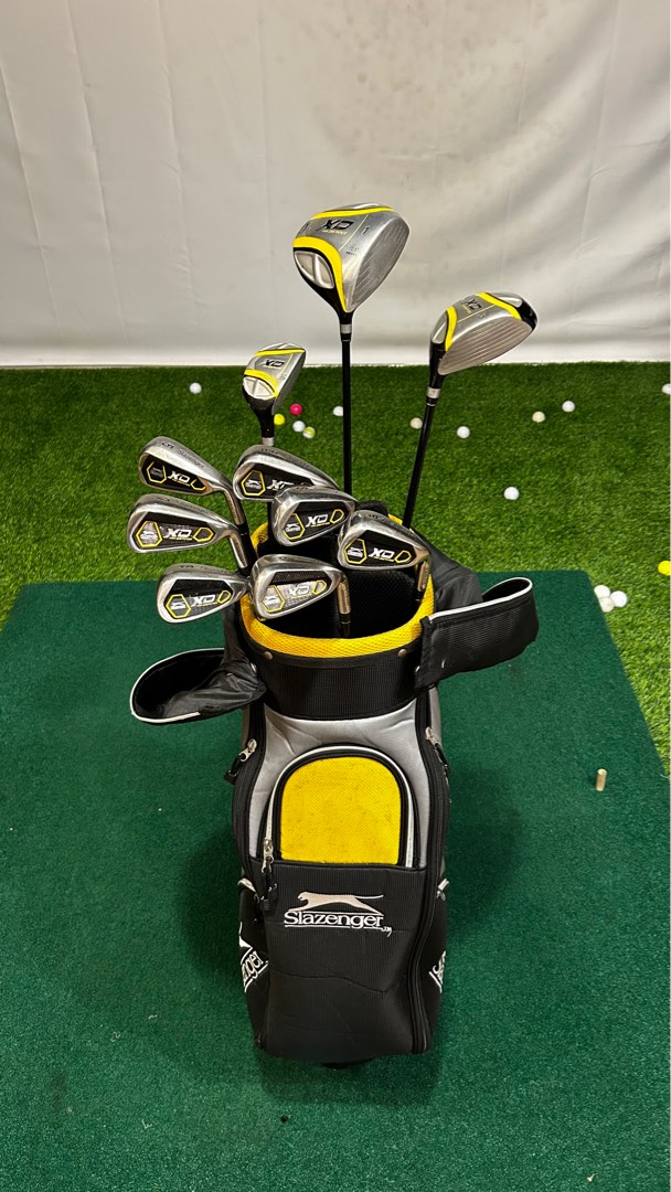 Golf Set Slazenger (Driver / Wood / Hybrid / Iron / Bag), Sports ...