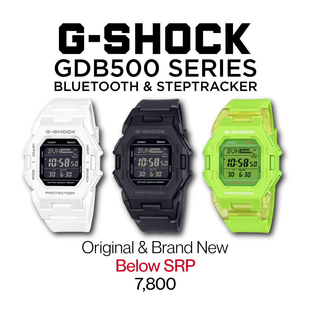 G-SHOCK GDB500 SERIES, Men's Fashion, Watches & Accessories, Watches on ...