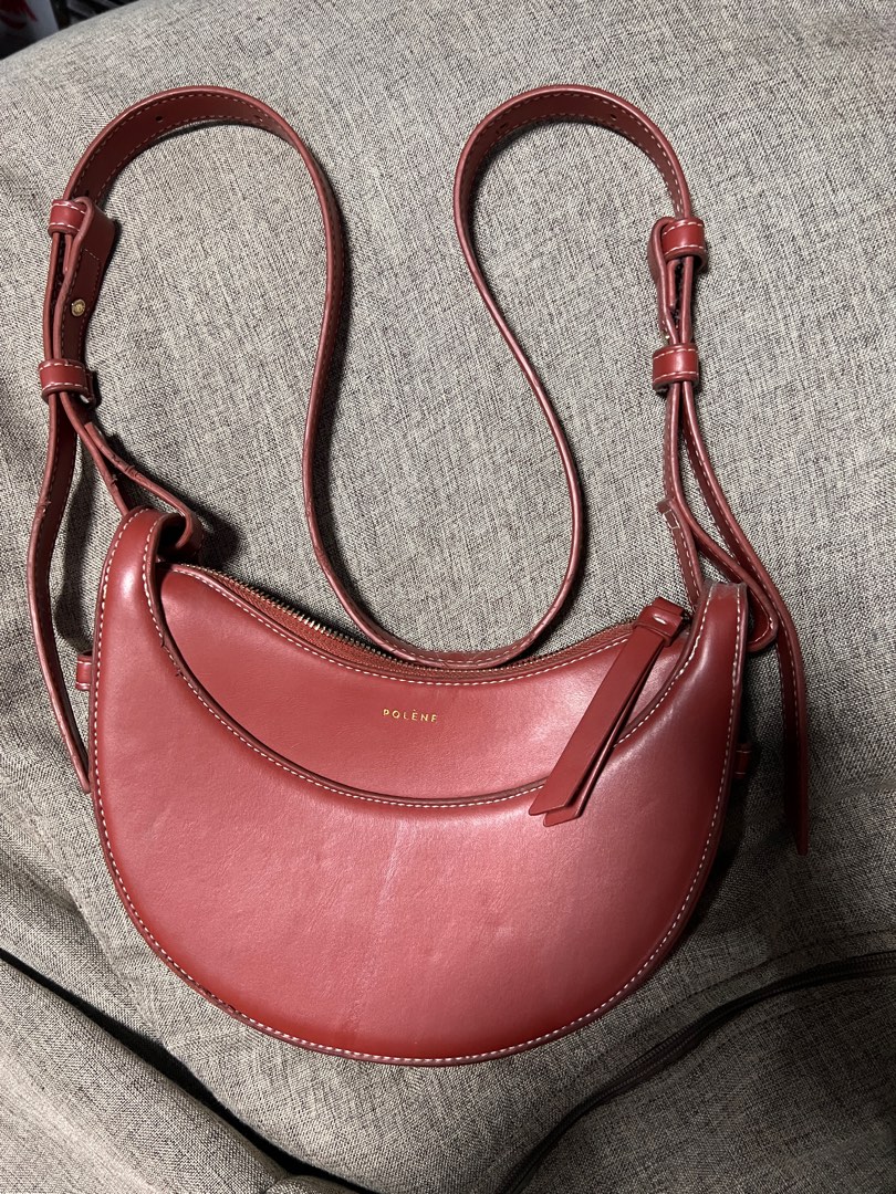 Half-Curve Moon Polene bag, Women's Fashion, Bags & Wallets, Cross-body ...