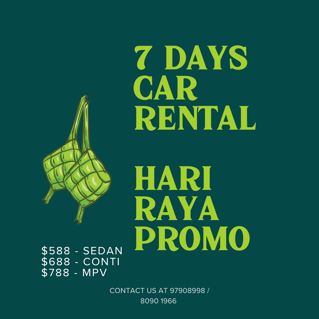 HARI RAYA PROMO | MAKE YOU BOOKING TODAY AT 97908998 | PACKAGE STARTS ...
