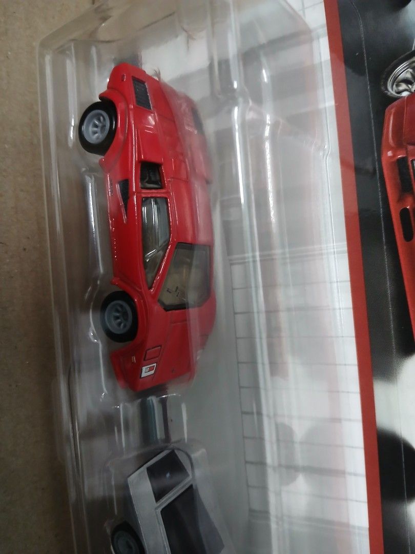 Hot Wheels Premium Car Culture Twin Pack Lamborghini Contach Lancia ...