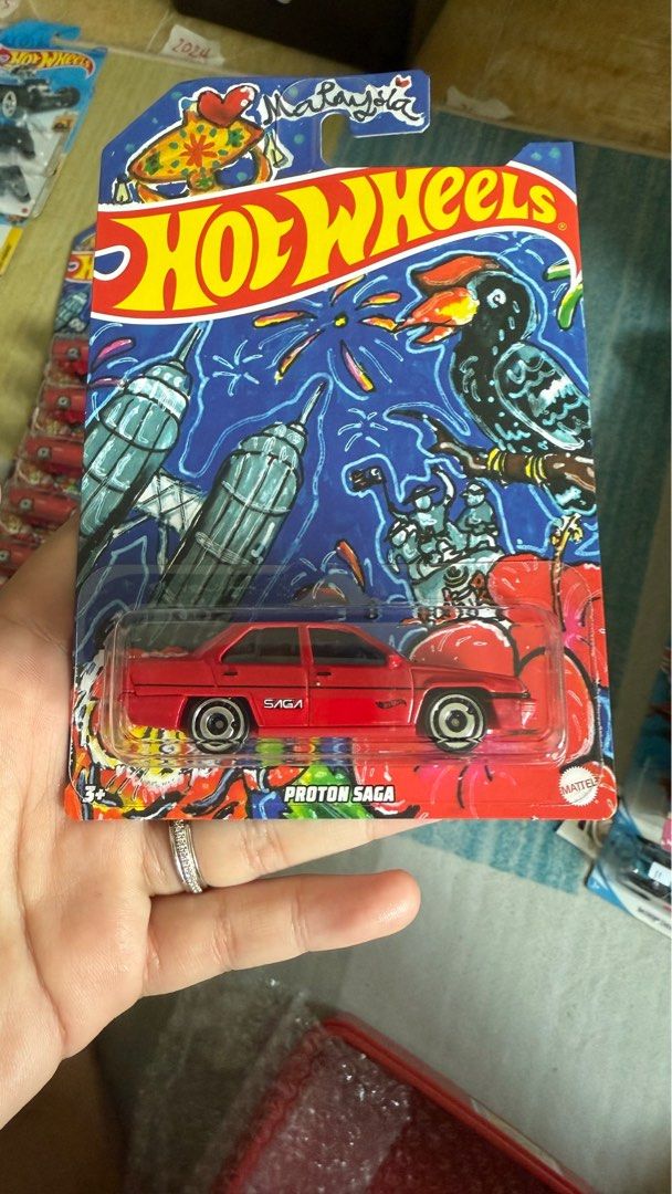 HOTWHEELS PROTON SAGA BURUNG, Hobbies & Toys, Toys & Games on Carousell