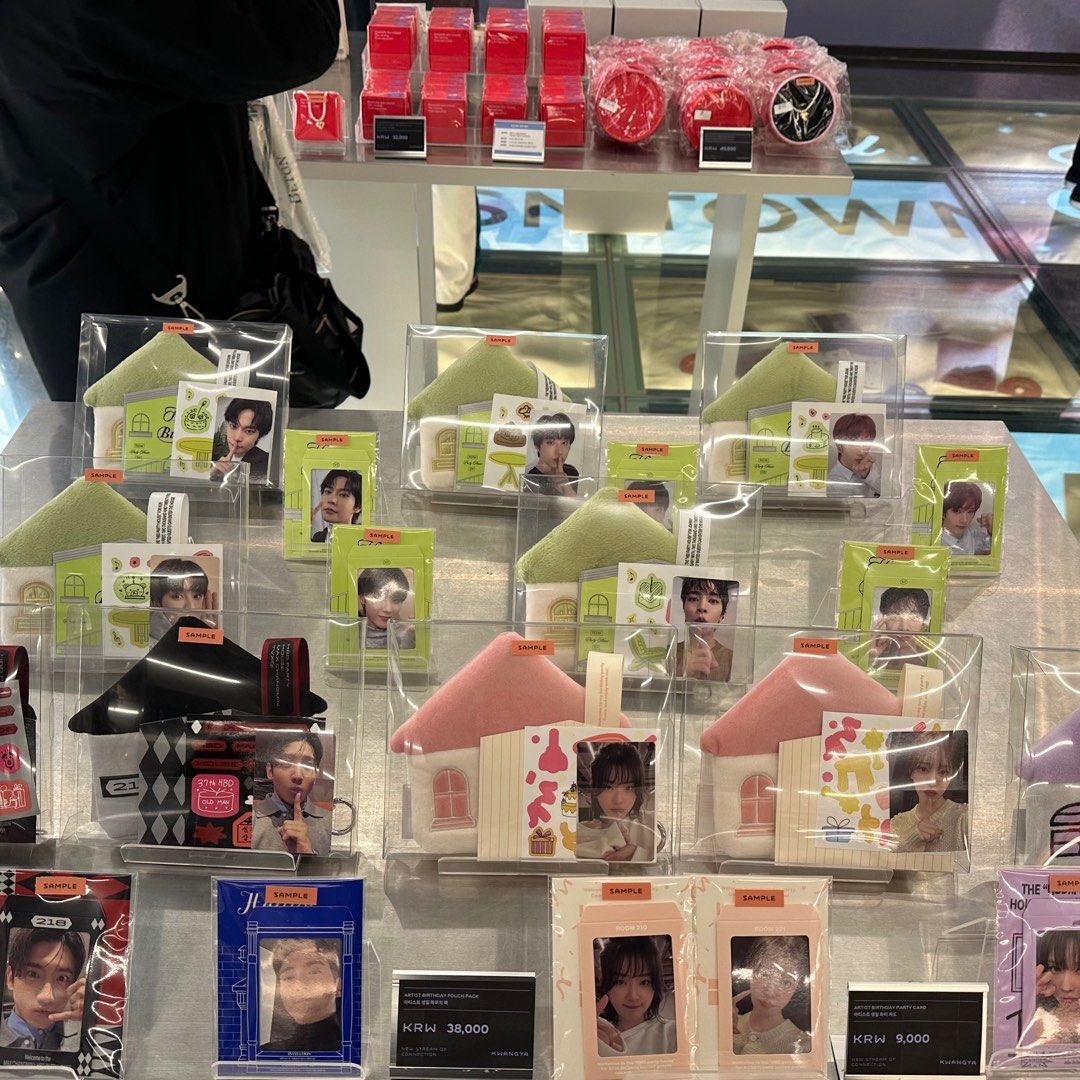 HTB NCT BIRTHDAY MERCHANDISE kun doyoung jisung johnny jungwoo kwangya ...