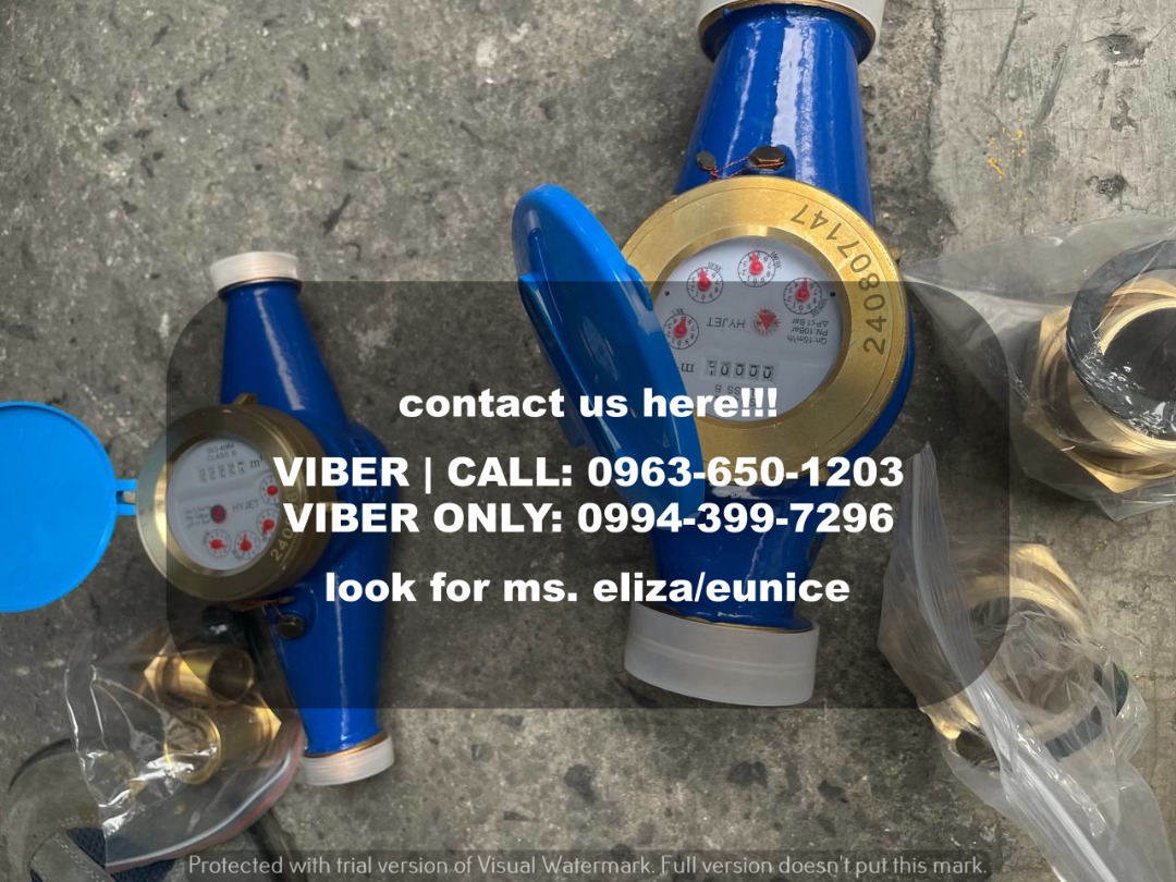 Hyjet water meter, Furniture & Home Living, Furniture, Other Home ...