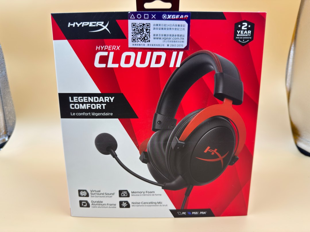 HYPER Cloud 2 電競耳機, 音響器材, 頭戴式/罩耳式耳機 - Carousell