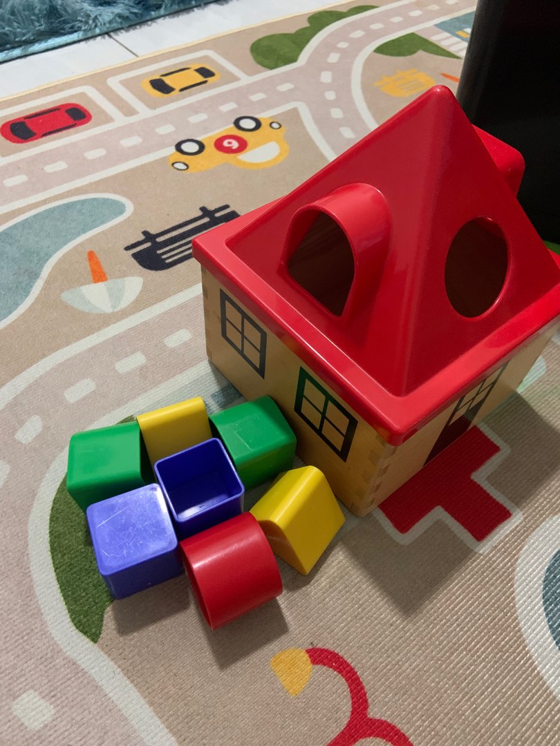 Ikea shape sorter, Hobbies & Toys, Toys & Games on Carousell