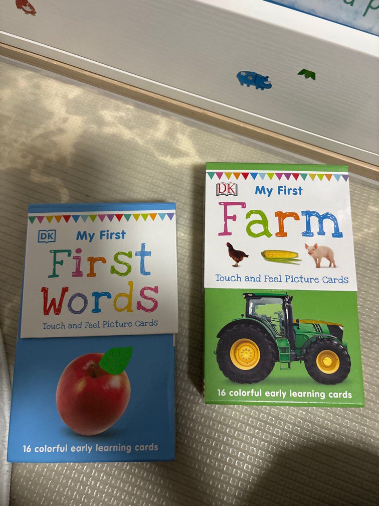 Infant learning flash cards, Babies & Kids, Infant Playtime on Carousell