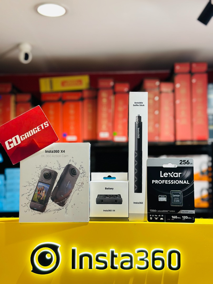 Insta360 X4 Adventure Package Bundle, Photography, Cameras on Carousell