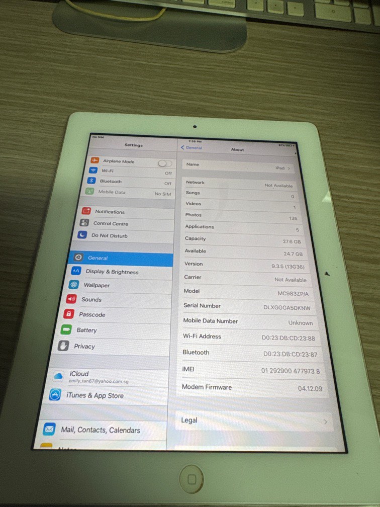 iPad Gen 3 White 32GB, Mobile Phones & Gadgets, Tablets, iPad on Carousell