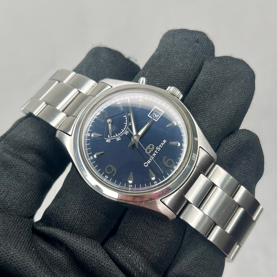 Jam orient star second automatic, Fesyen Pria, Jam Tangan di Carousell