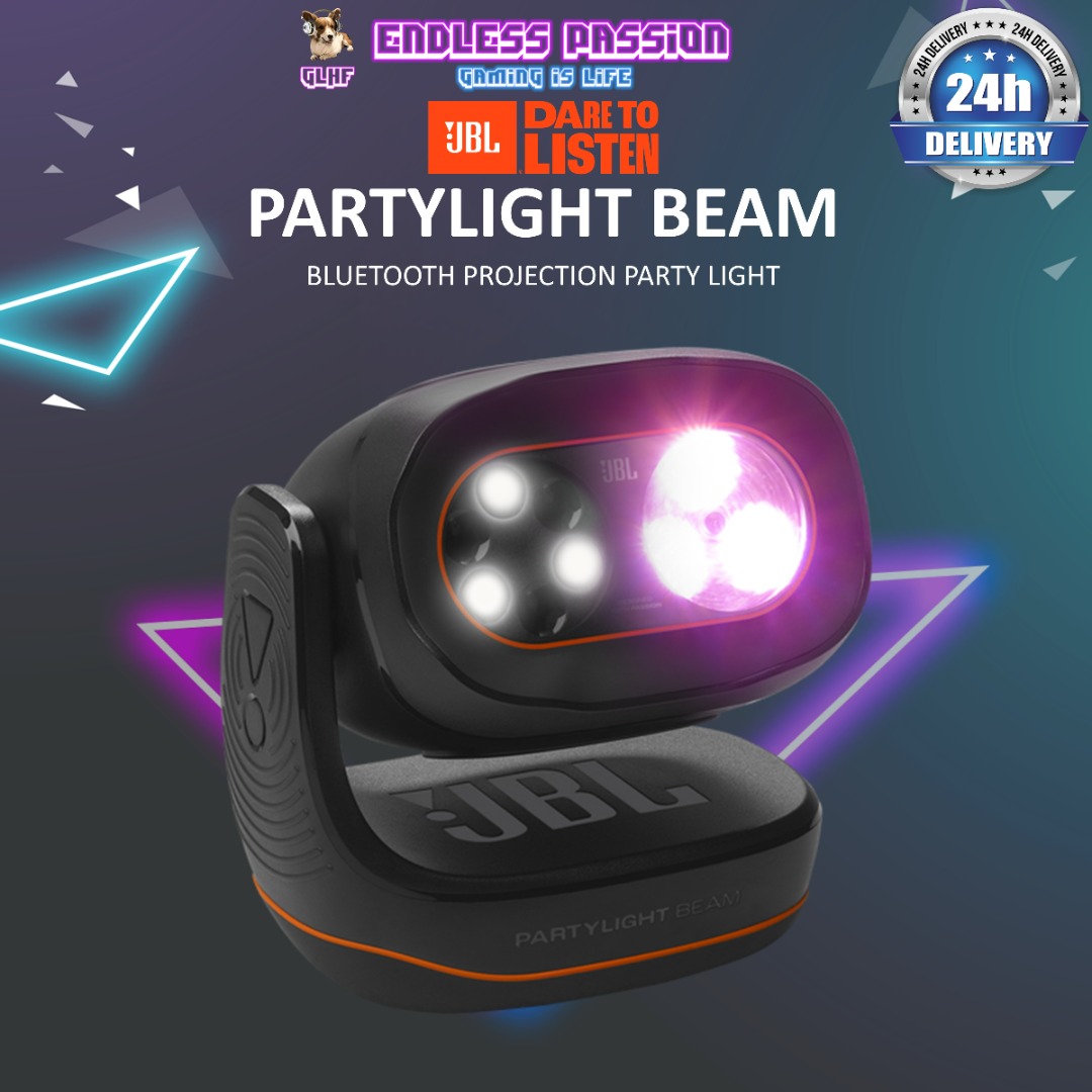 JBL PartyLight Beam - Bluetooth Projection Party Light, Furniture ...