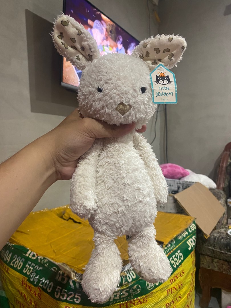 Jellycat Moonbeam Bunny Tagged, Hobbies & Toys, Toys & Games on Carousell