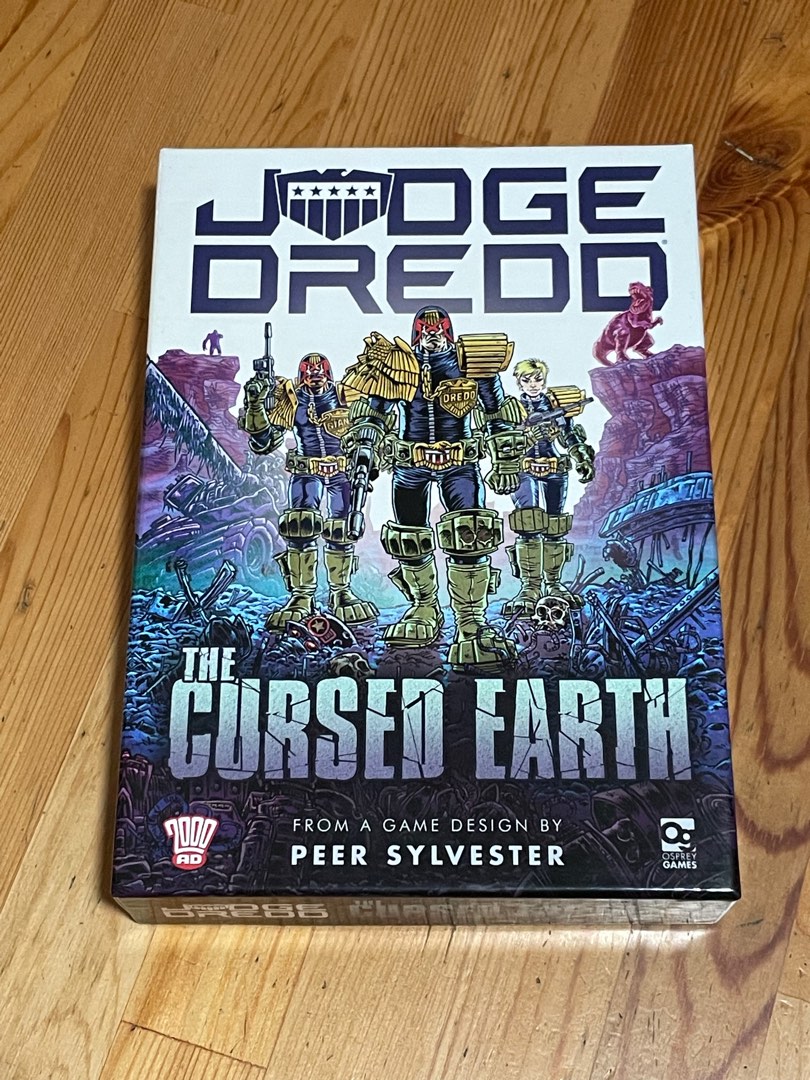 Judge Dredd the cursed earth card board game, Hobbies & Toys, Toys ...