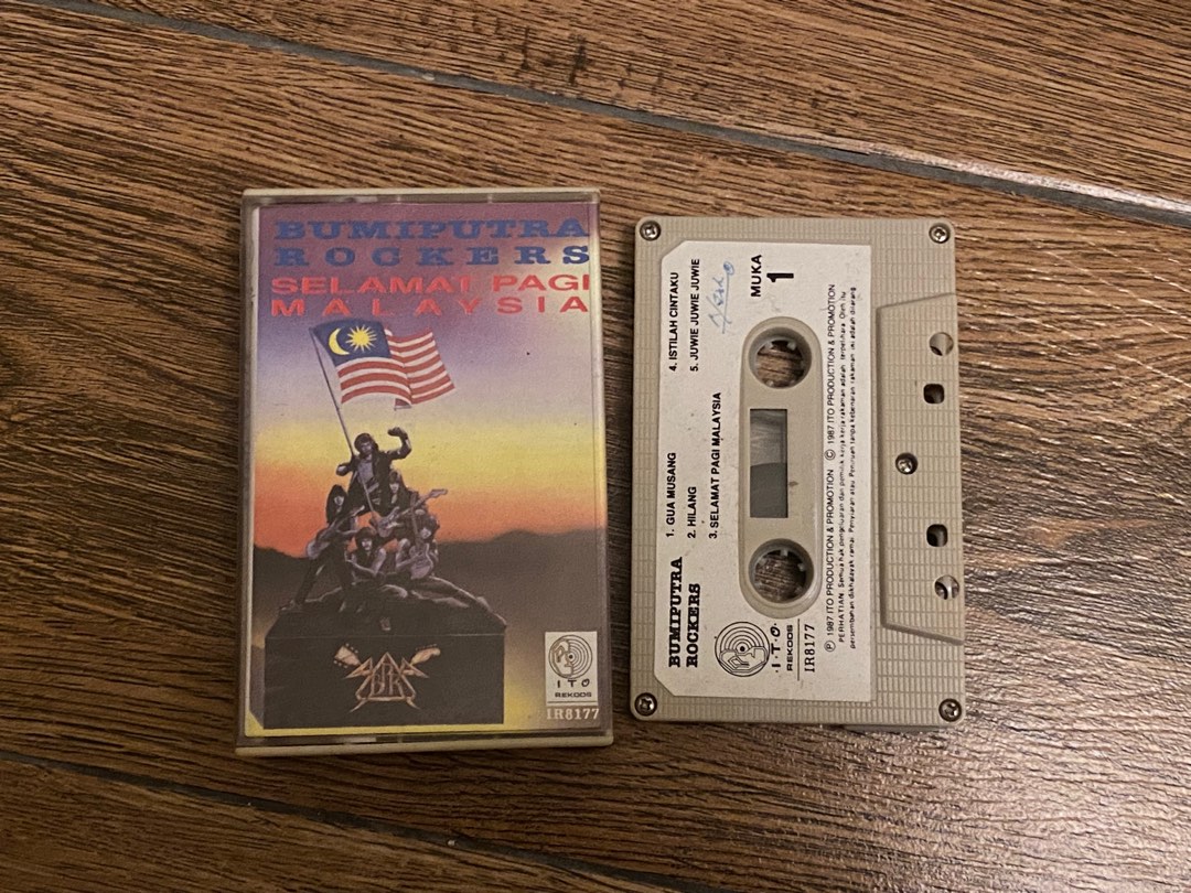 Kaset Rock Bumiputra Rockers - Selamat pagi malaysia, Hobbies & Toys ...