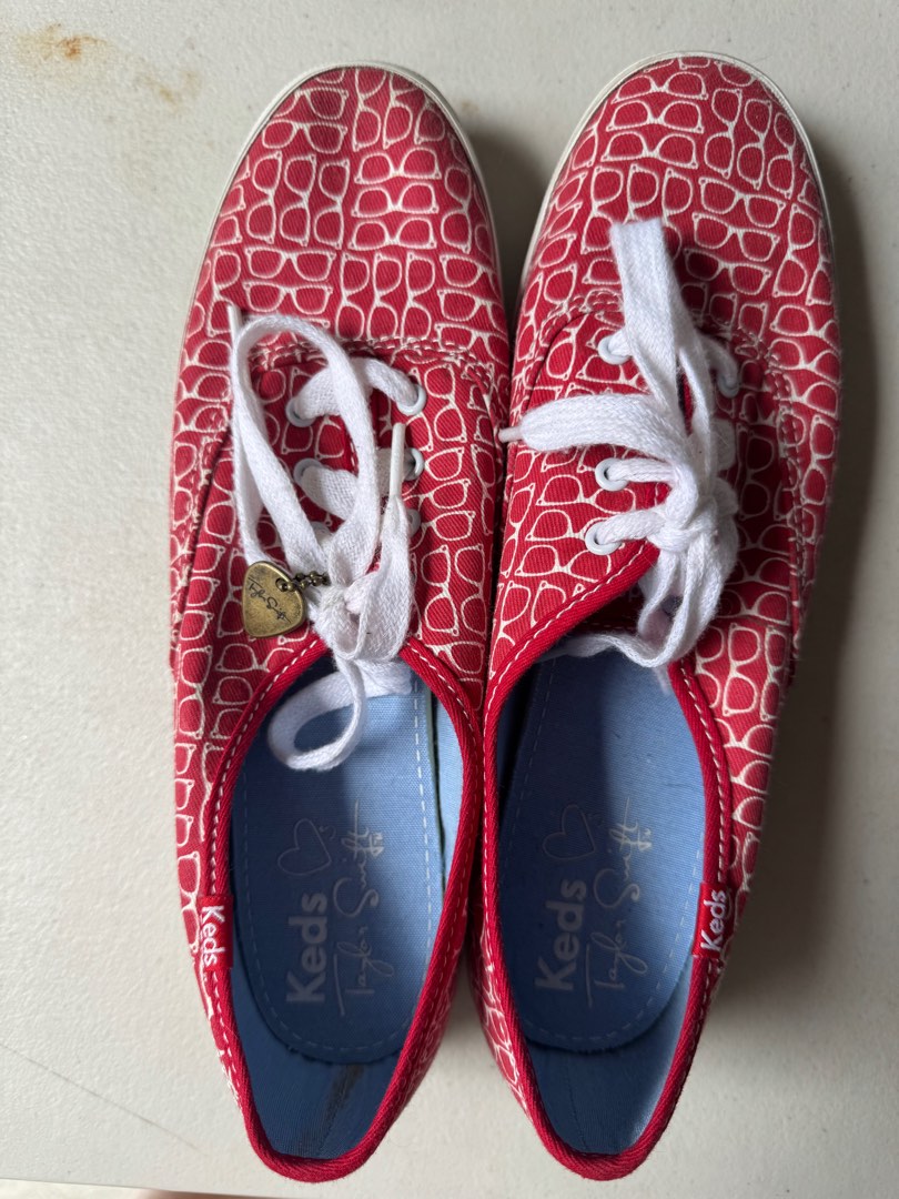 KEDS X TAYLOR SWIFT COLLAB, Women's Fashion, Footwear, Sneakers on ...