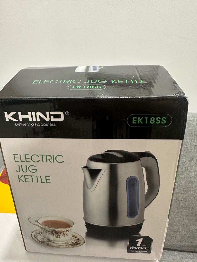 Khind EK18SS Kettle, TV & Home Appliances, Kitchen Appliances, Kettles ...