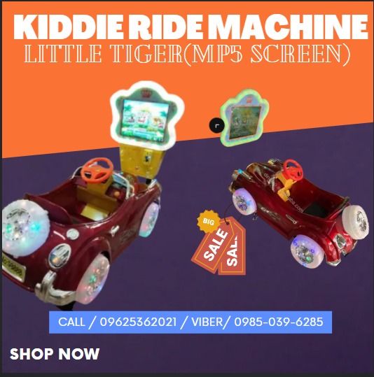 Kiddie Ride Machine 22"LCD 3D Classic car Brand new Available ...