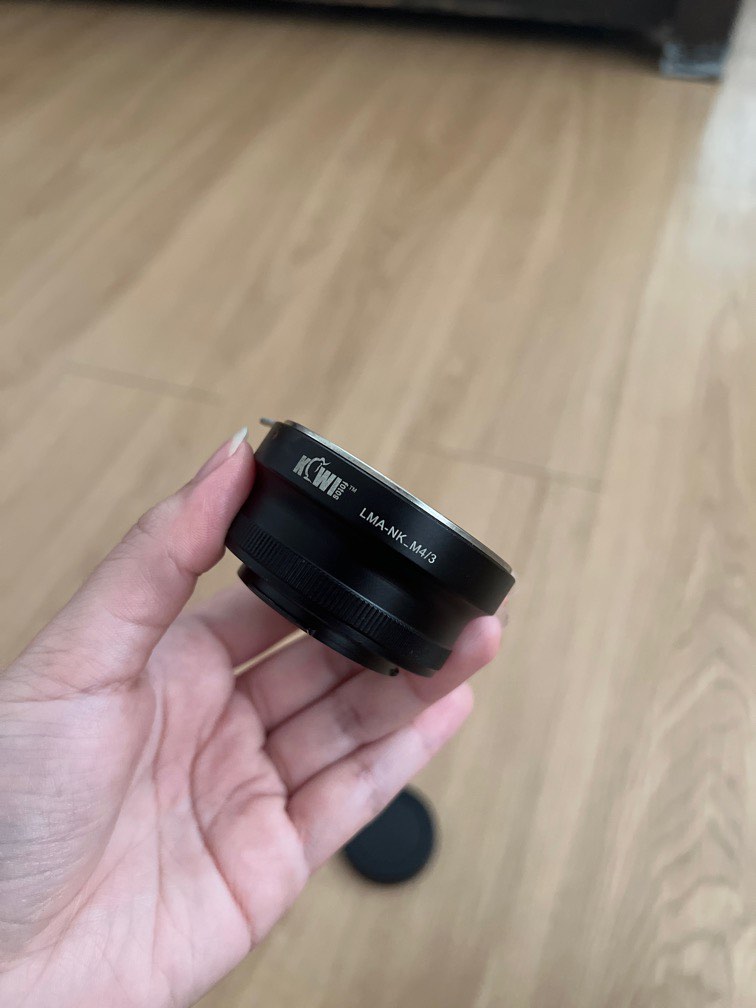 Kiwi Adapter LMA-NK_M4/3 From Nikon Lens To M4/3 Olympus & Panasonic Bodies., Photography, Lens ...