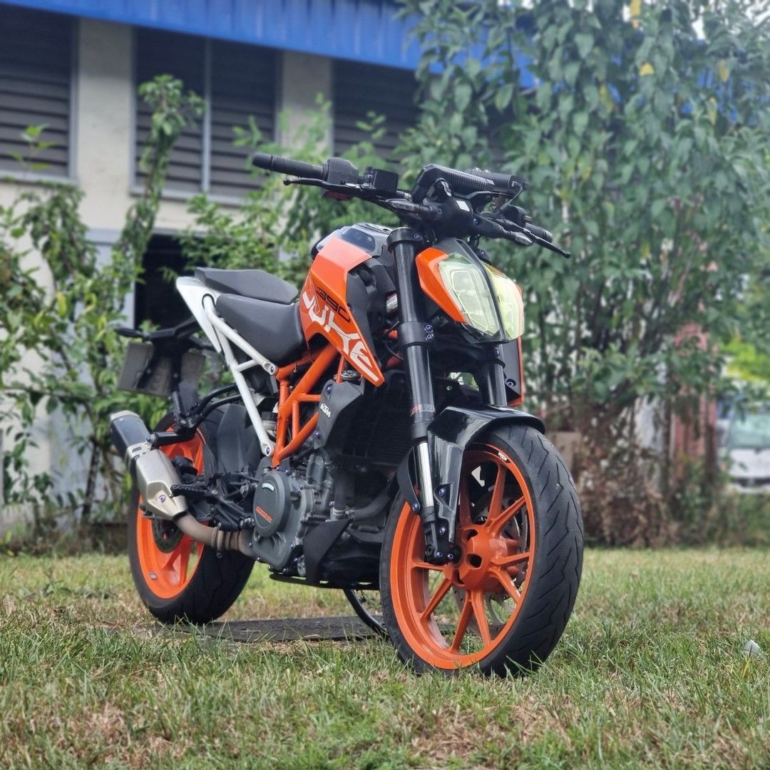 KTM DUKE 390 2020, Motorcycles, Motorcycles for Sale, Class 2A on Carousell