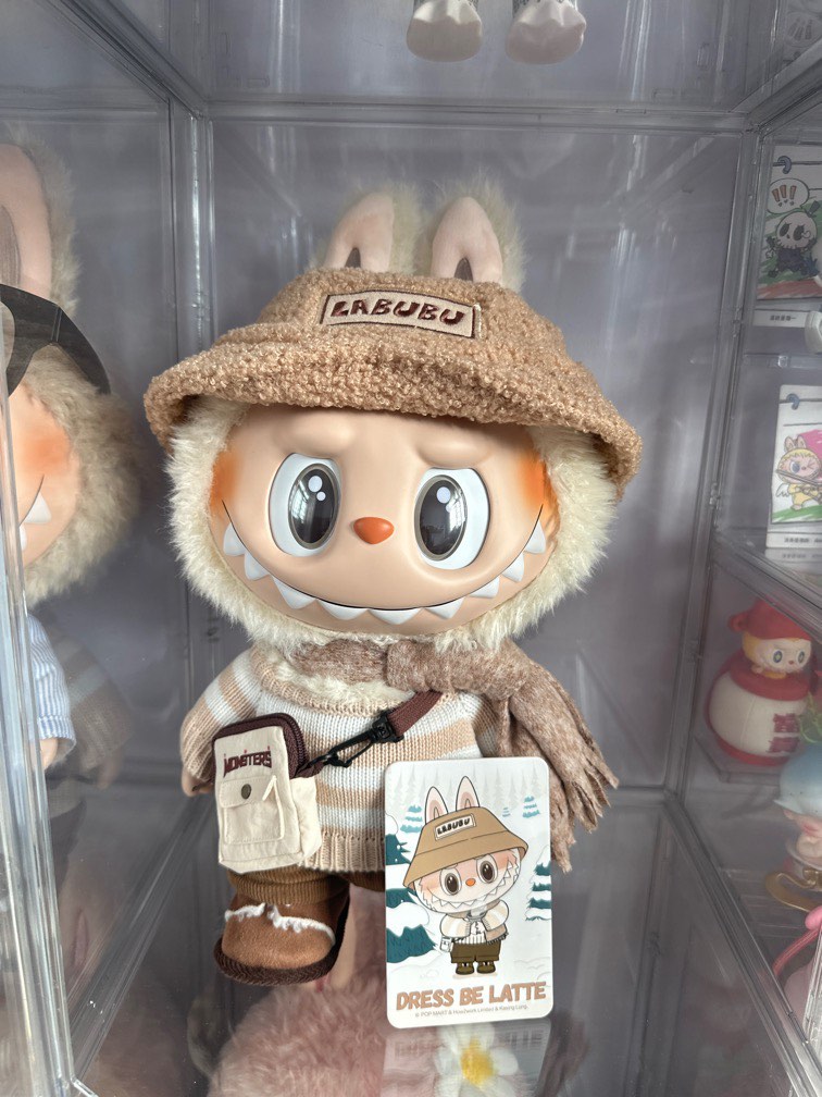 Labubu - dress be latte, Hobbies & Toys, Toys & Games on Carousell