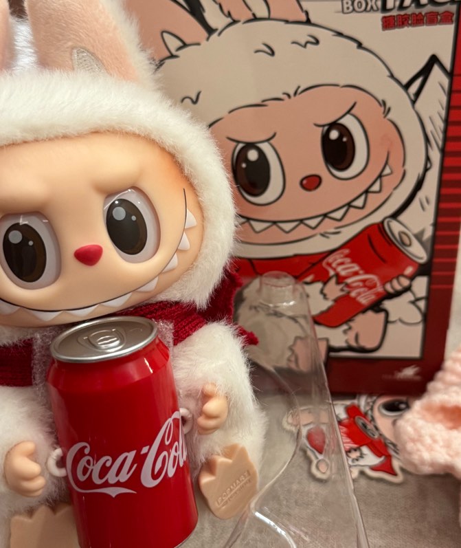 Labubu cola vinyl, Hobbies & Toys, Toys & Games on Carousell