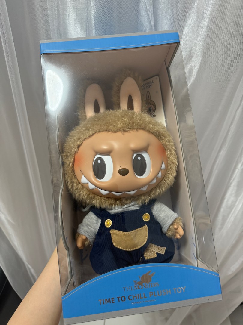 Labubu Time To Chill Vinyl Plush Doll, Hobbies & Toys, Toys & Games on ...