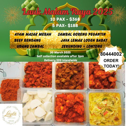 Lauk Raya 2025, Food & Drinks, Homemade Bakes on Carousell