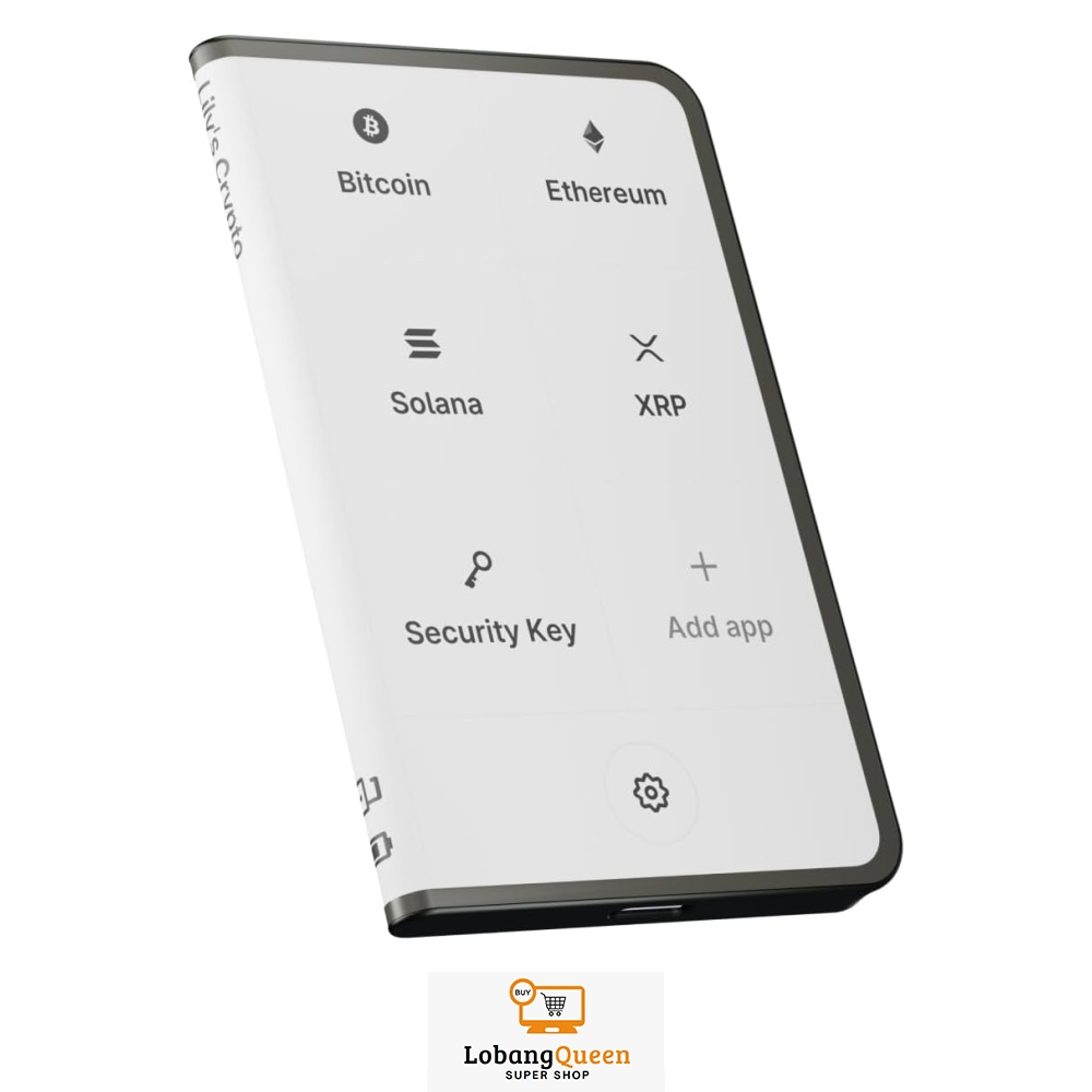 Ledger Stax - Next-Gen Secure Touchscreen Crypto Wallet with Curved E ...