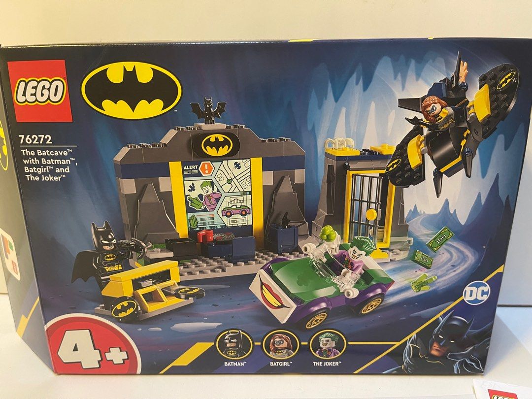 Lego Marvel 76272 The Batcave with Batman, Batgirl and the Joker [2024 ...