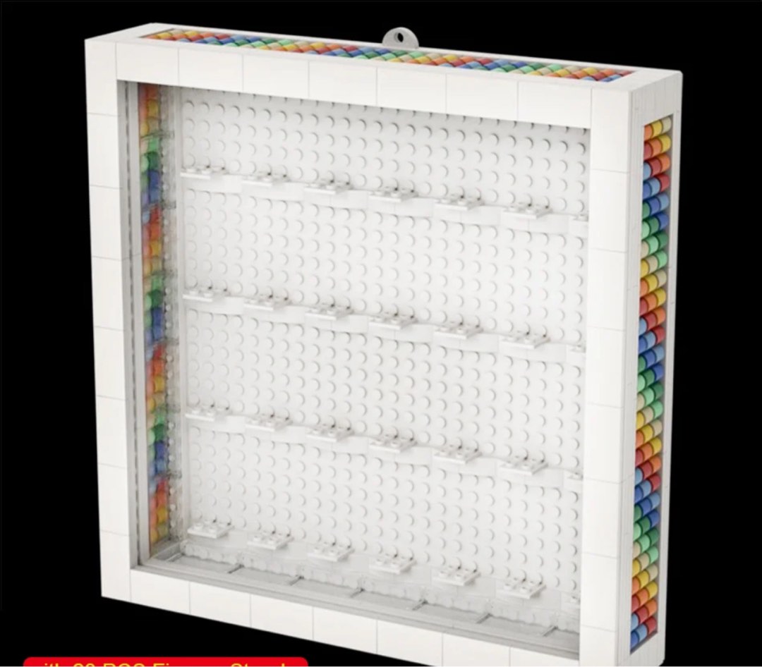 Lego Minifigure Display Frame, Hobbies & Toys, Toys & Games on Carousell