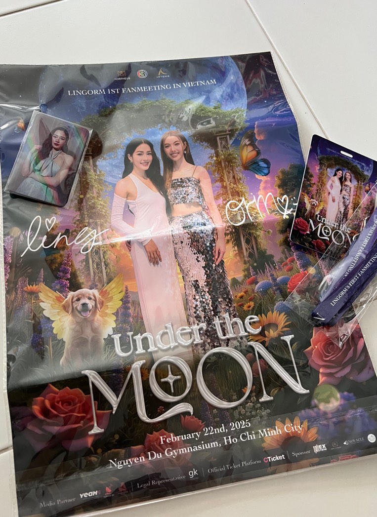 Lingorm Fanmeet Poster, Hobbies & Toys, Memorabilia & Collectibles, Fan ...