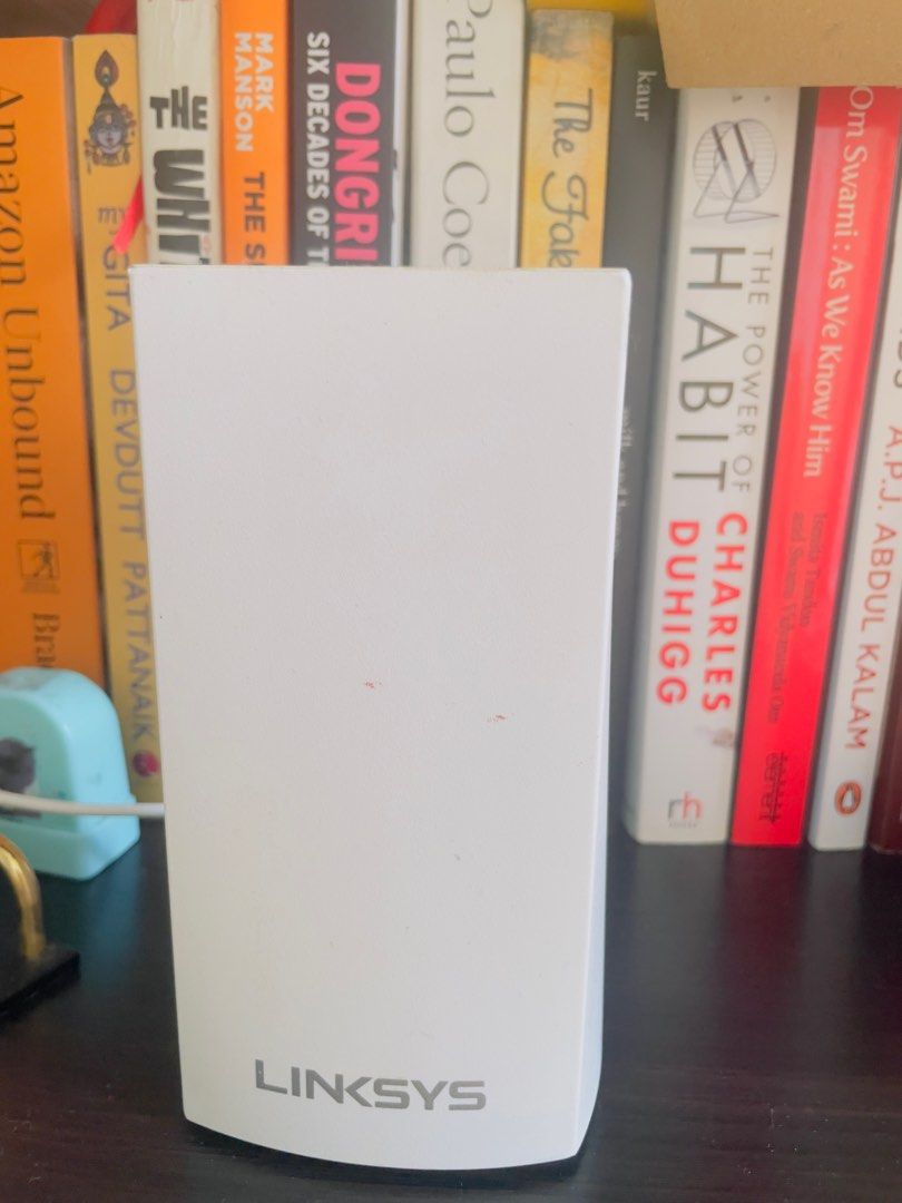 Linksys WHW01 White Wireless Ultra-Fast Dual-Band Intelligent Mesh WiFi ...