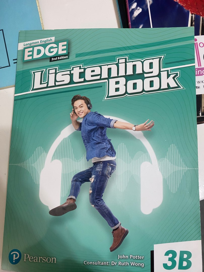 Longman English Edge 2nd edition listening book, 興趣及遊戲, 書本 & 文具, 教科書 ...